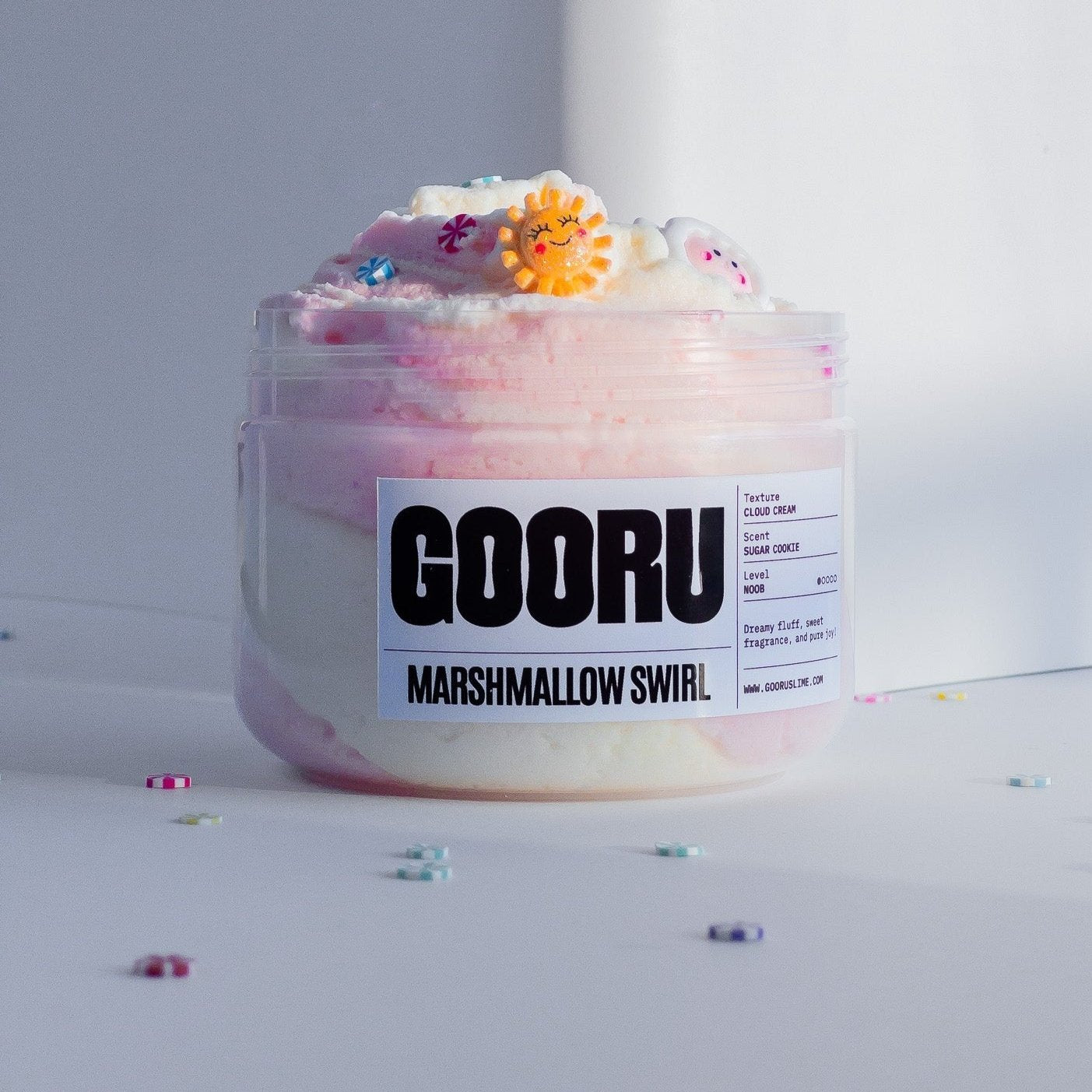 Marshmallow Swirl – Gooru Slime