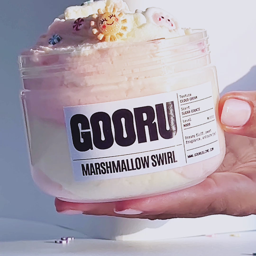Marshmallow Swirl – Gooru Slime